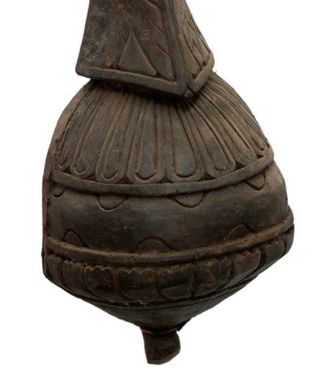 Dranyen Tungna - Luth Dragon Népalais Ancien 73cm