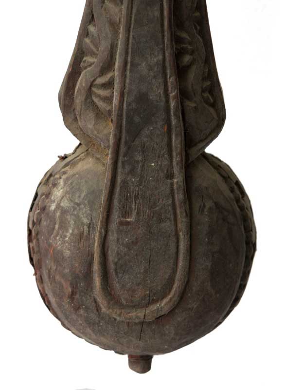 Ancien Dranyen Tungna Dragon : Luth Népalais 63 cm