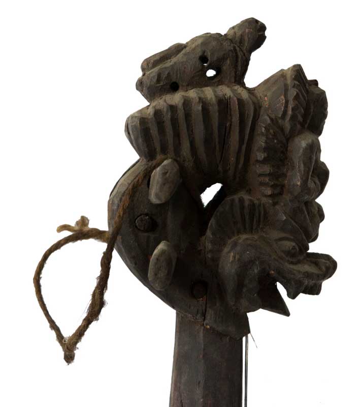 Ancien Dranyen Tungna Dragon : Luth Népalais 63 cm