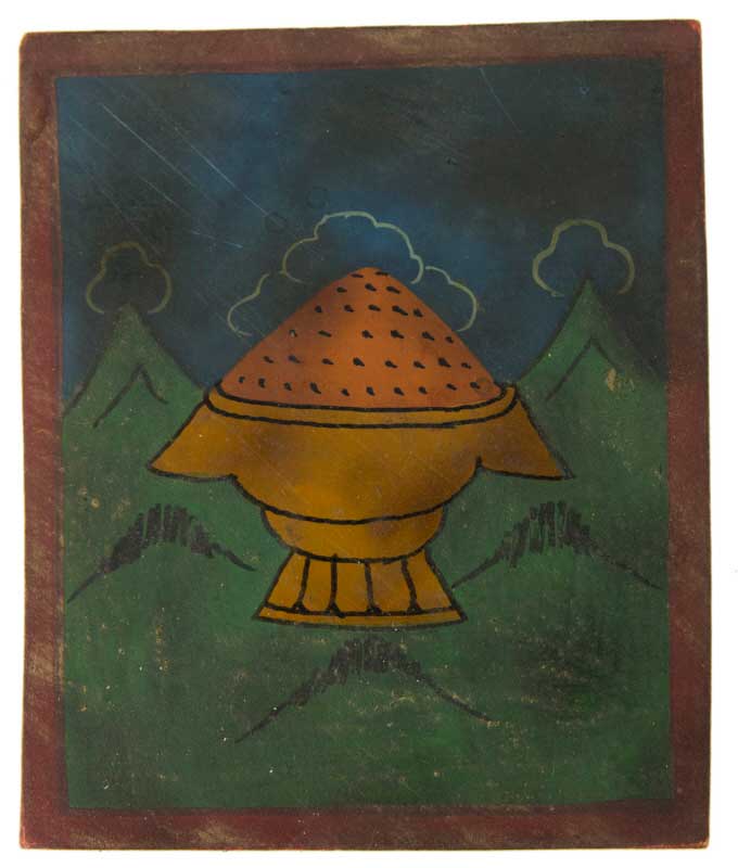 Elixir-Gorocana-Tsakli -peinture initiatique Thangka tibetain Mongolie ...