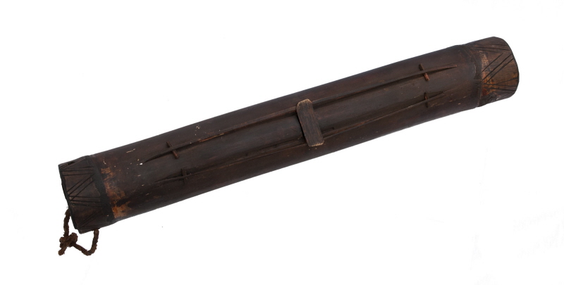 Cithare tibetaine en bambou-instrument de musique du Nepal-Tibet