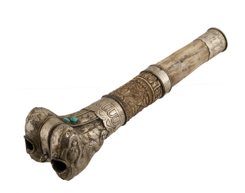 KANGLING TROMPETTE DE RITUEL TIBETAIN ET CHAMANIQUE