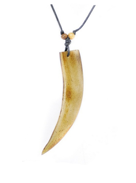 COLLIER PENDENTIF GRIFFE DE TIGRE NEPAL YAK - Pendentifs tibetains ...