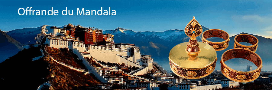 Offrande du Mandala - Jeu de plateau et rituel bouddhiste tibétain