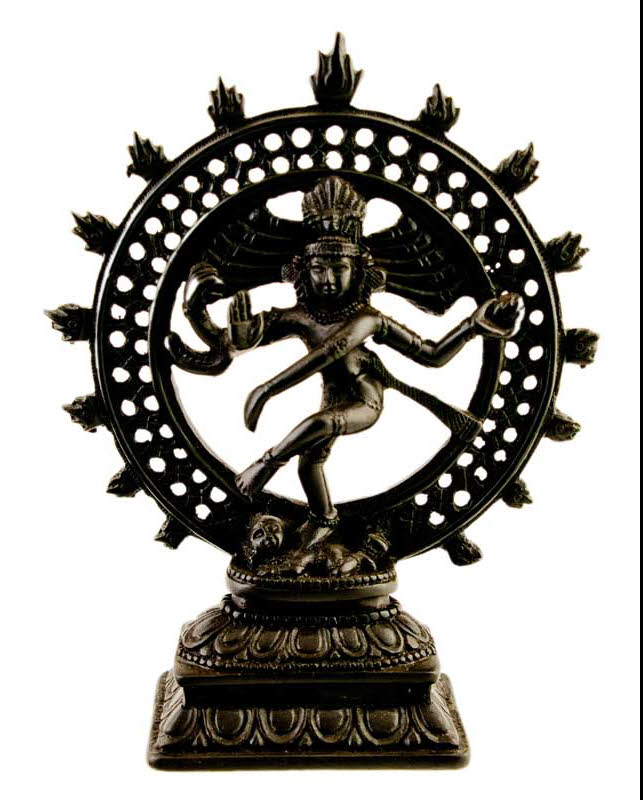 Statue Shiva Nataraja en Résine Noire - PeterandClo