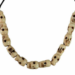 Mundamala - Chapelet aux têtes de mort- Bracelet