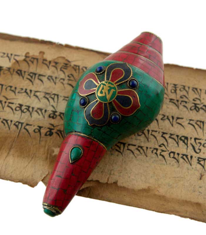 Conque Dakshinavarta -Instrument de musique coquillage-Dung kar-Tibet