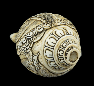 Conque Tibétaine Avalokiteshvara Shanka – Népal