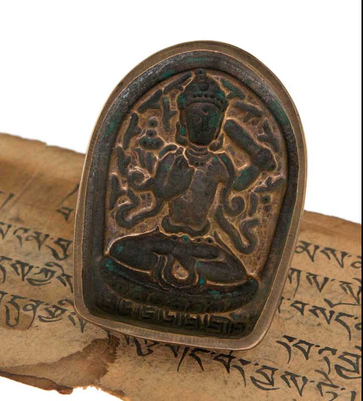 Moule à Tsa Tsa Rituel bouddhiste tibetain Tsatsa -Bodhisattva ...