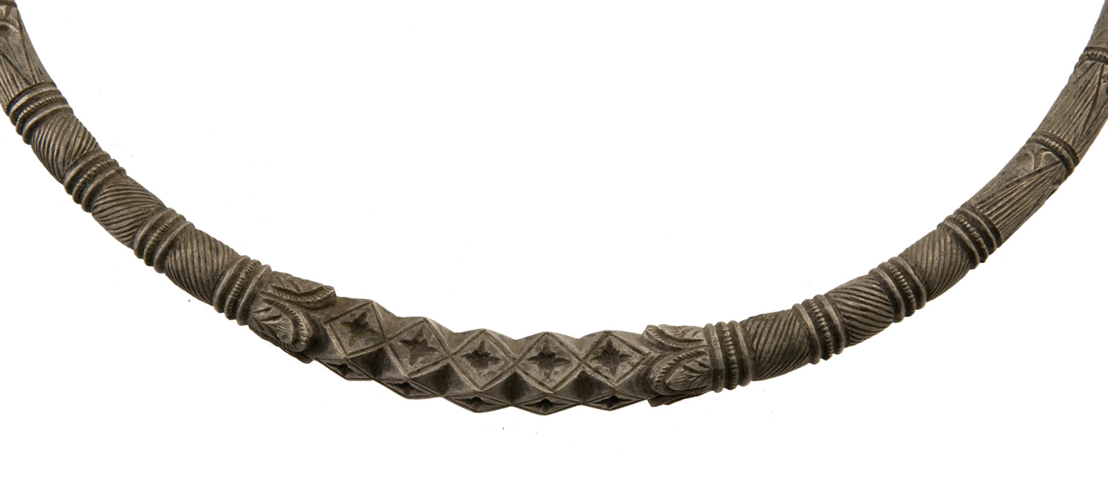 Torque Hansuli - Collier Ethnique pour la Décoration- Népal - 3646