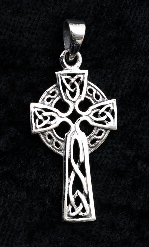 Croix Celtique-Pendentif Croix Celte en Argent 925 - Irlandaise - 3.6g